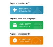 App 1Click | Facilita Tus Envíos de Paquetes